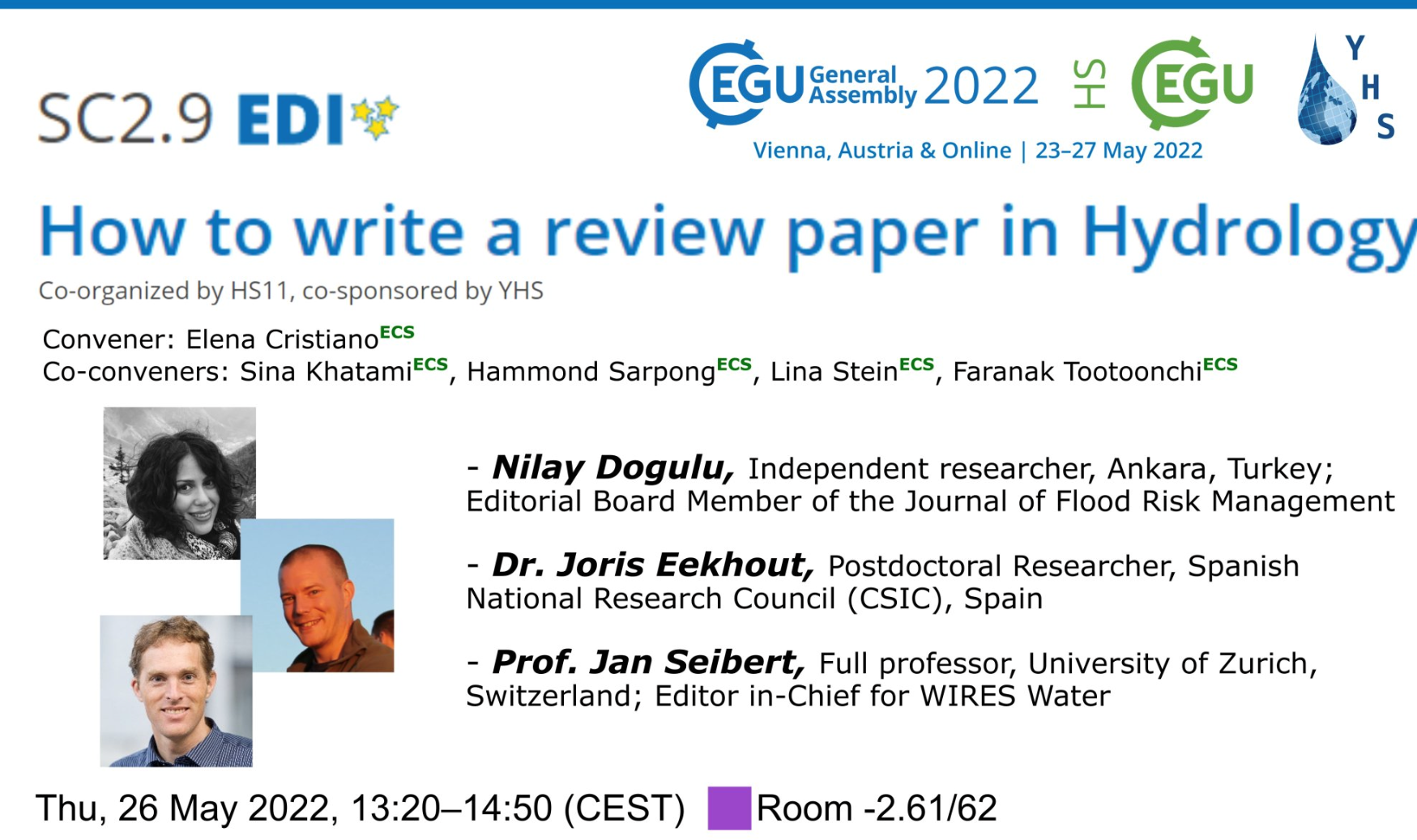How to write a review article in Hydrology – EGU 22 Short course ...
